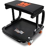 Amazon.com: VEVOR Rolling Creeper Garage/Shop Seat, 250 LBS Capacity Padded Rolling Workshop ...