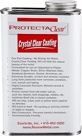 Amazon.com: ProtectaClear 16 Oz. Clear, Protective Coating for Metal ...
