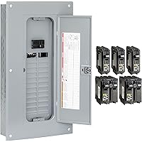 Square D by Schneider Electric HOM2448M100PCVP Homeline 100 Amp 24 ...