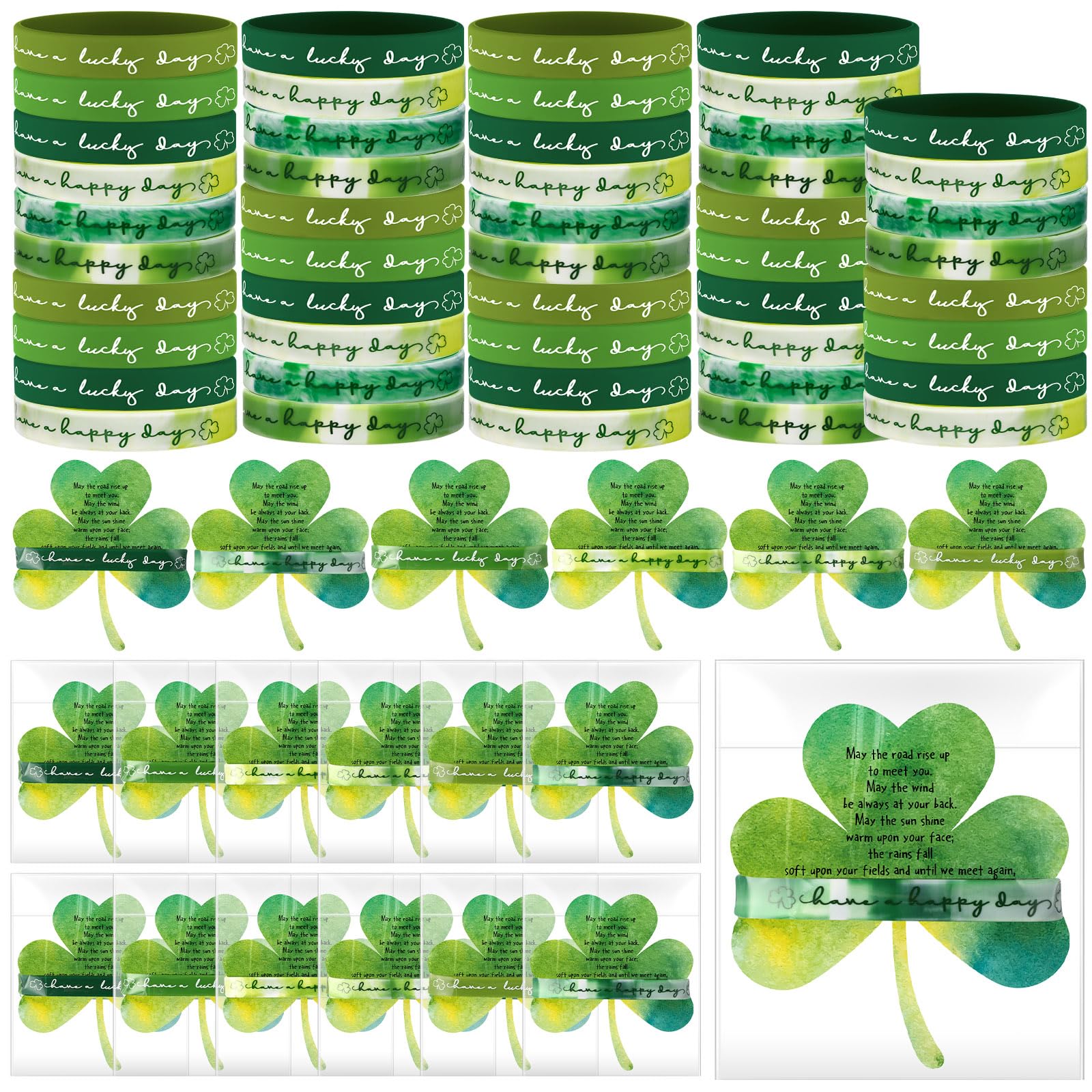 XunYee 60 Sets St. Patrick's Day Party Favors for Guest St. Patrick's ...