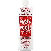 Amazon.com : Party Pool - Rockin' Red - 8 oz Bottle : Patio, Lawn & Garden