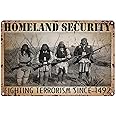 Amazon.com: Vintage Native american Print Homeland Security Native ...