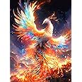 Amazon.com: Xylogist Phoenix Diamond Painting Kits for Adults - 5D Fire ...
