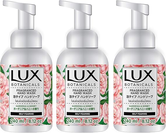 Amazon.co.jp： LUX(ラックス) 泡ハンドソープ ガーデニア&ハニーの香り 3個セット 240mL×3個セット: ビューティー