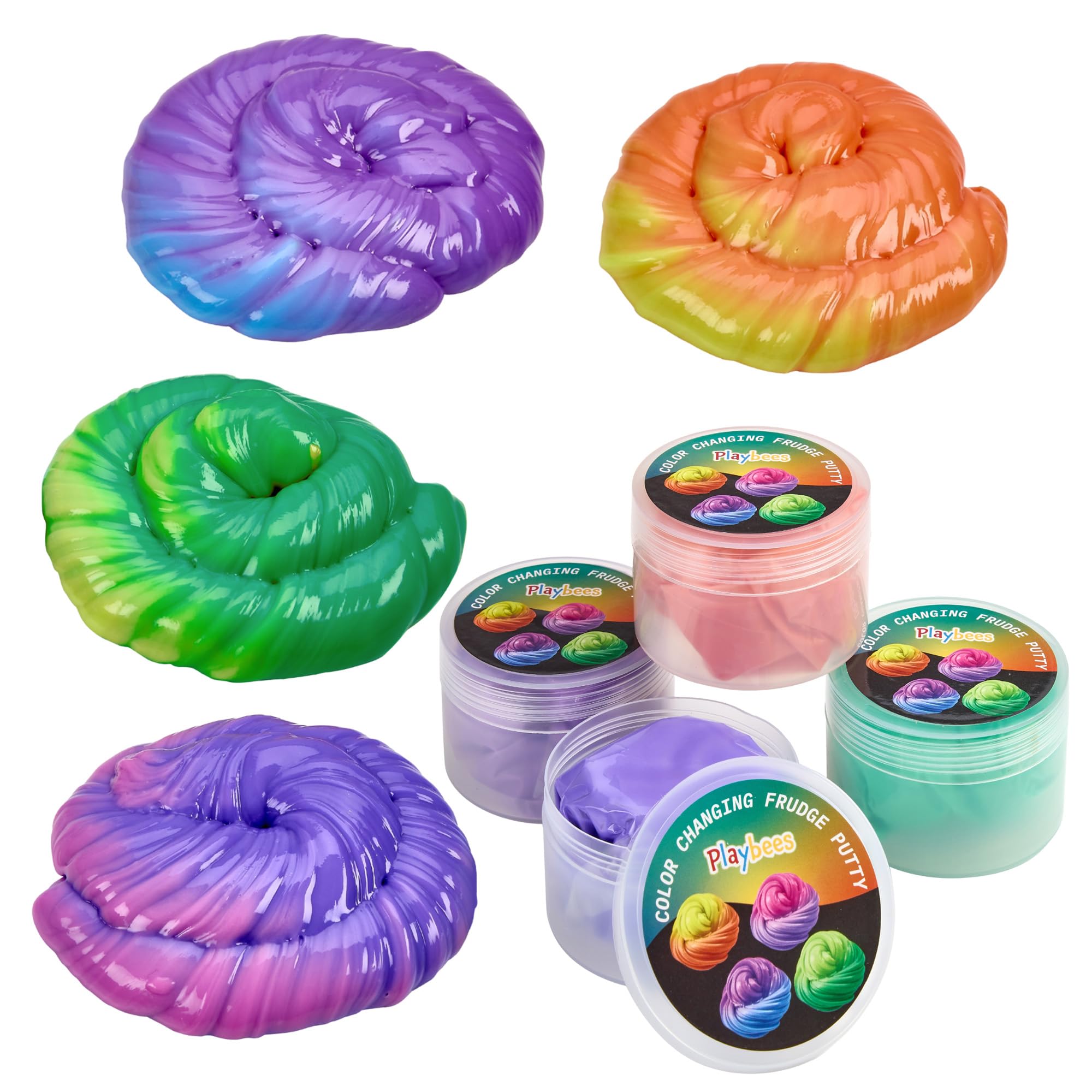 Mua Color Changing Frudge Putty 4-Pack - Heat Sensitive Slime - 2 Oz ...