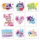 Amazon.com: TAOQIGOU Inspirational Wall Art, Framed Canvas Motivational ...
