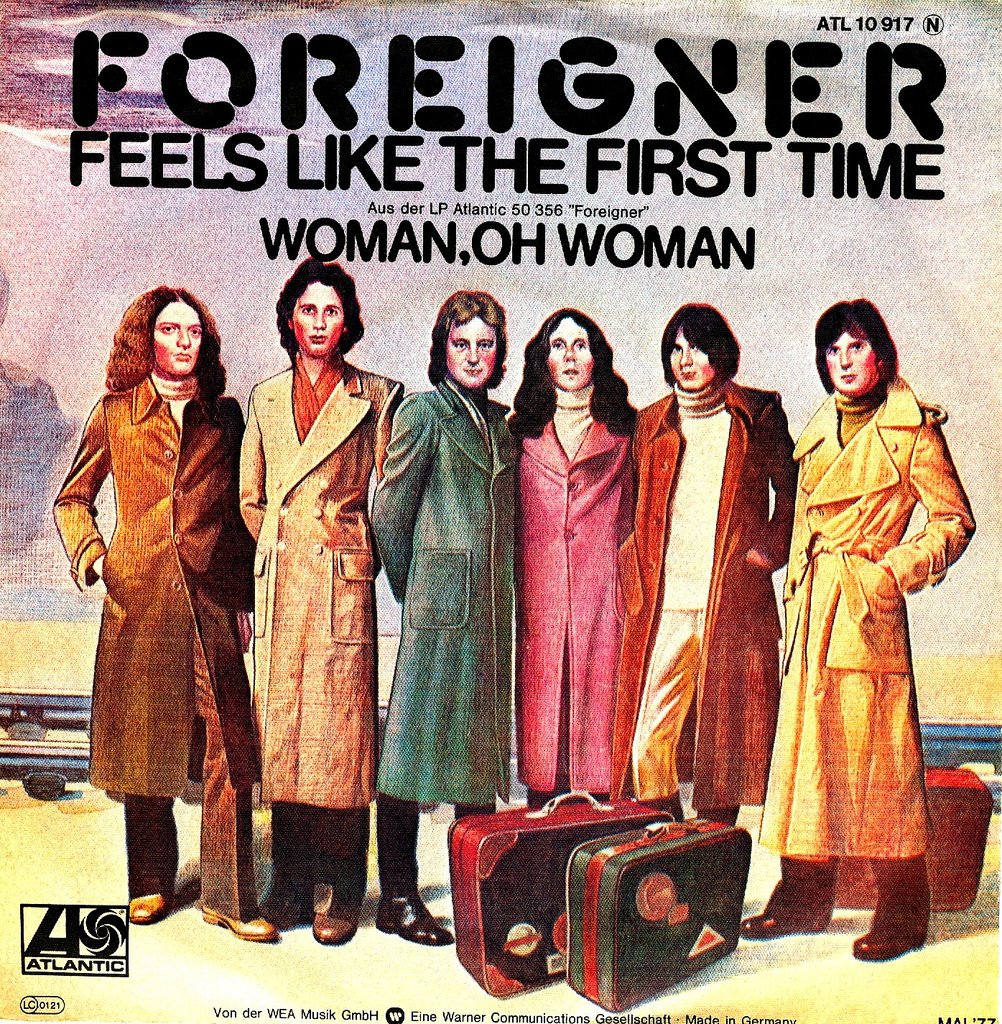 Foreigner - Foreigner 45 RPM Feels Like The First Time / Woman Oh Woman ...