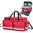 Amazon.com: Trunab Emergency Medical Bag Empty with Compartment for Oxygen Tank(M2-M22), First ...