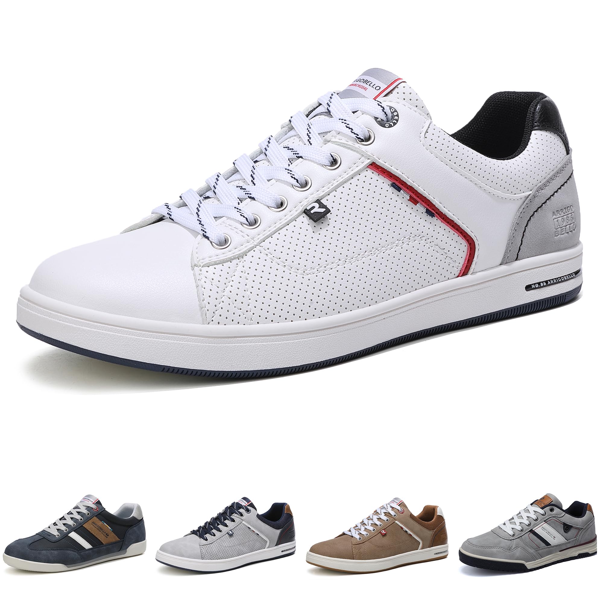 AX BOXING Mens Casual Shoes Fashion Sneakers Breathable Comfort Walking ...