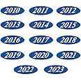 Amazon.com - EZ-Line Oval Model Windshield Year Stickers for Car ...