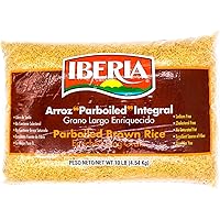 Amazon.com: Iberia Parboiled Brown, 10 Pounds, Rice, 160 Ounce ...