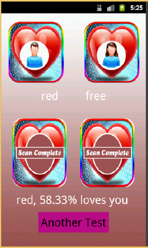 Love test calculator : Amazon.es: Apps y Juegos