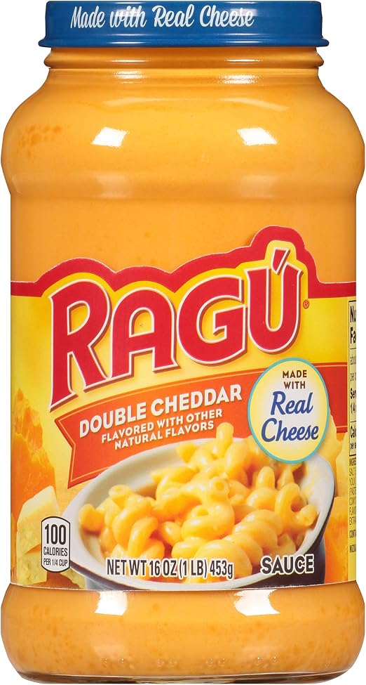 Ragu Cheesy Double Cheddar Sauce, 453G: Amazon.in: Grocery & Gourmet Foods