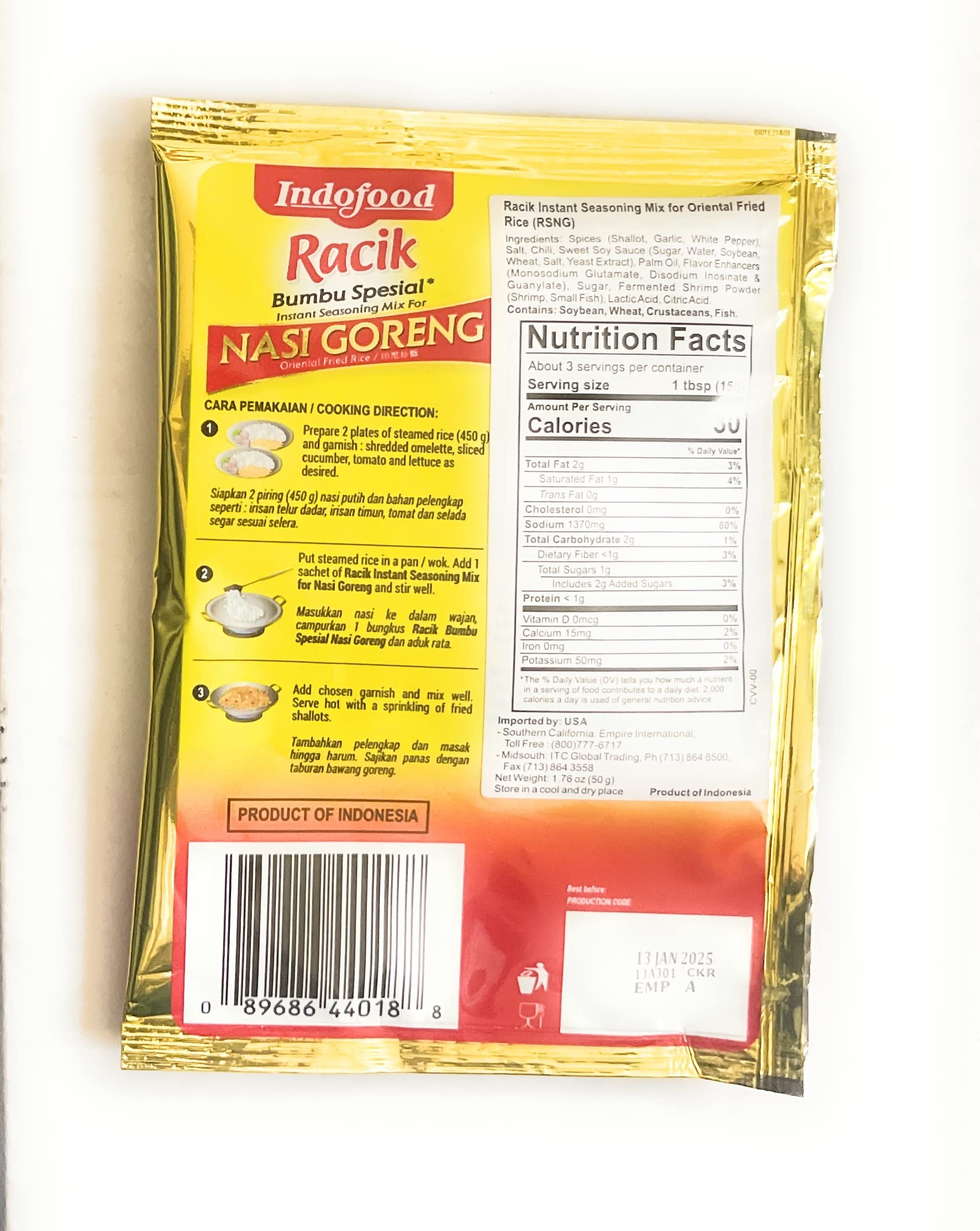 Mua Indofood - Instant Seasoning MIX for - Nasi Goreng - Oriental Fried ...
