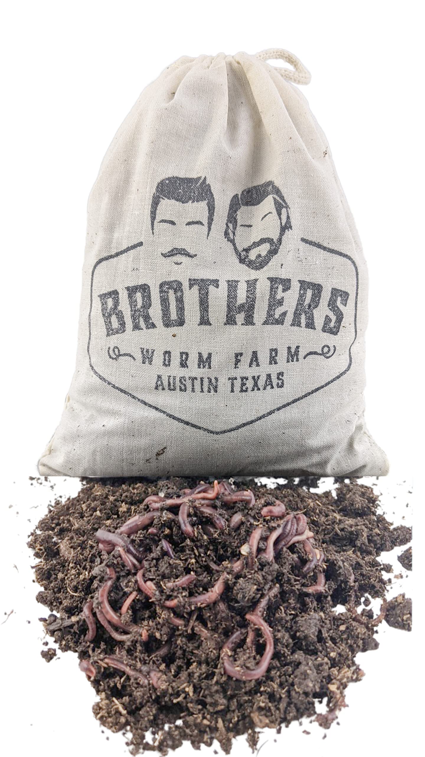 Mua BROTHERS WORM FARM - 100 Count Red Wiggler Compost Worm Blend ...
