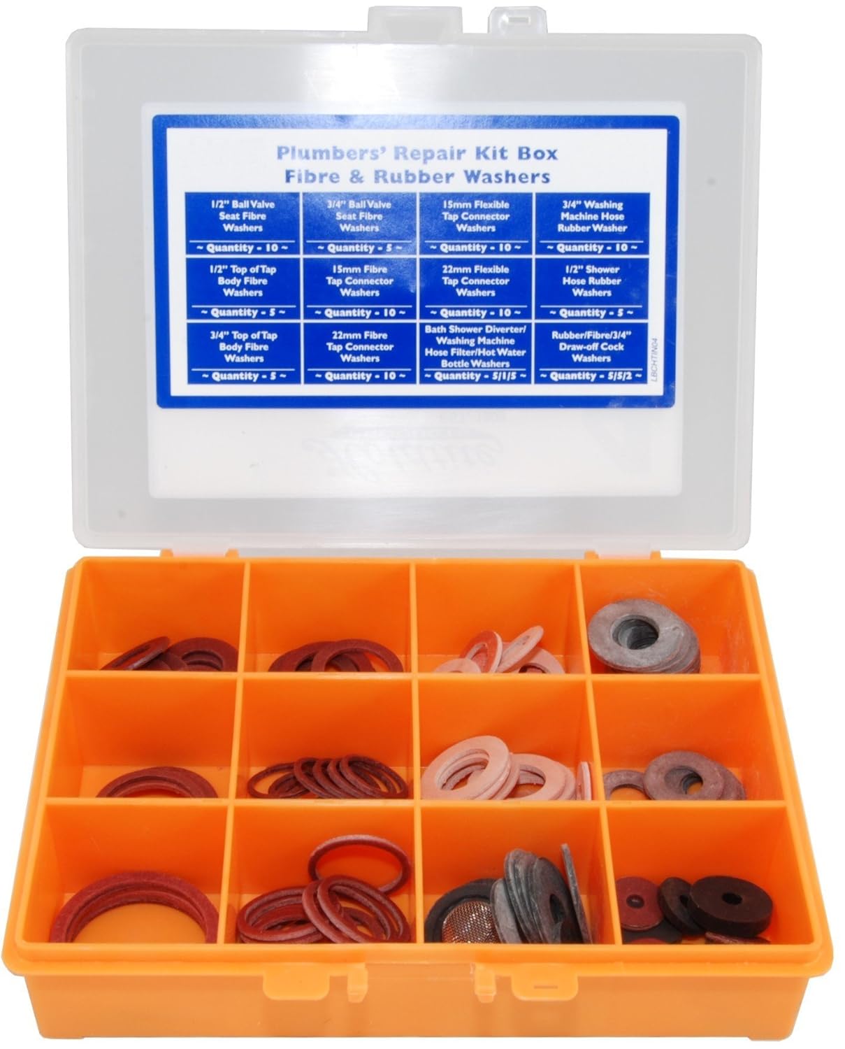 Fibre & Rubber Repair Kit Box 103 Piece: Amazon.co.uk: DIY & Tools