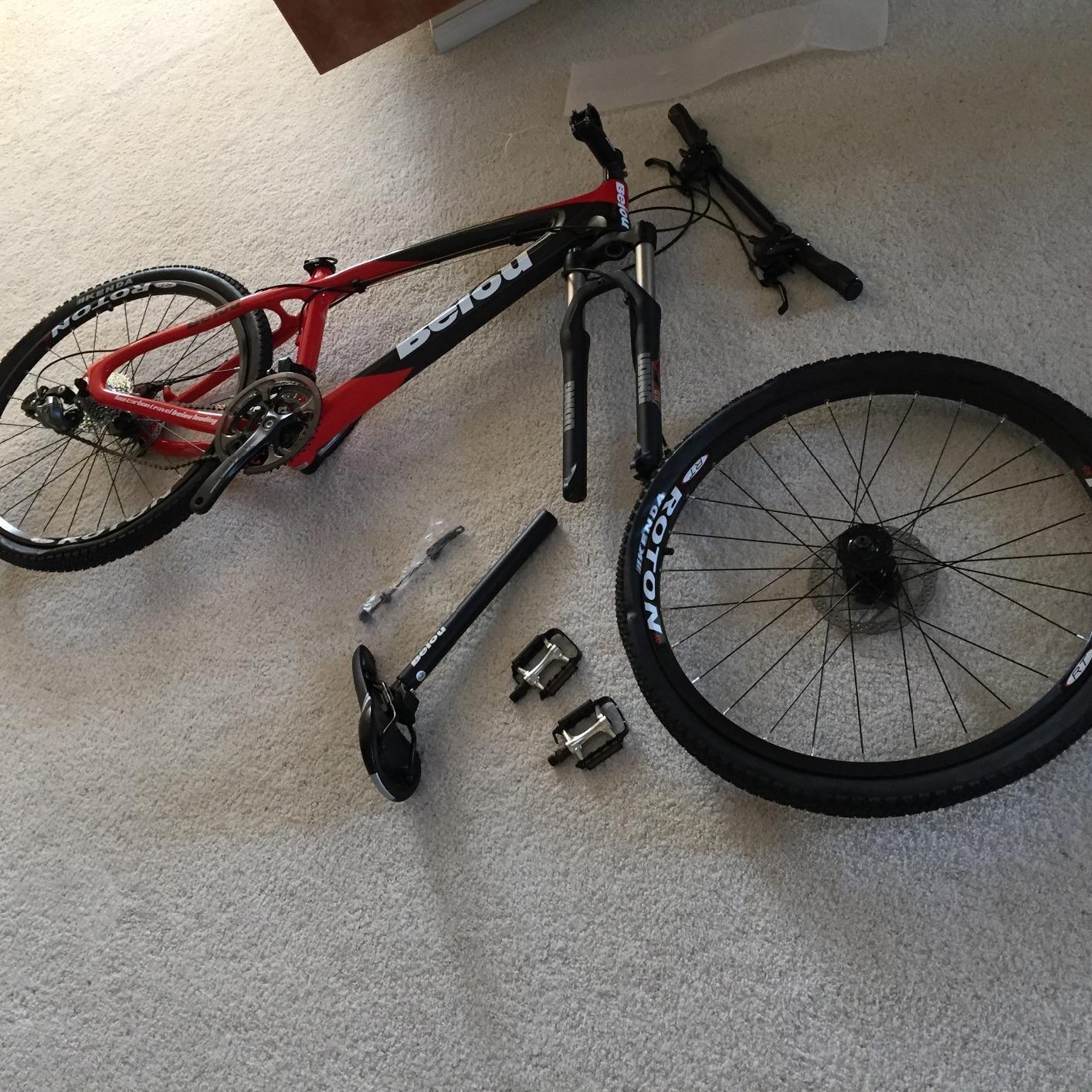 BEIOU Toray T700 Carbon Fiber Mountain Bike Complete Bicycle MTB 27 ...