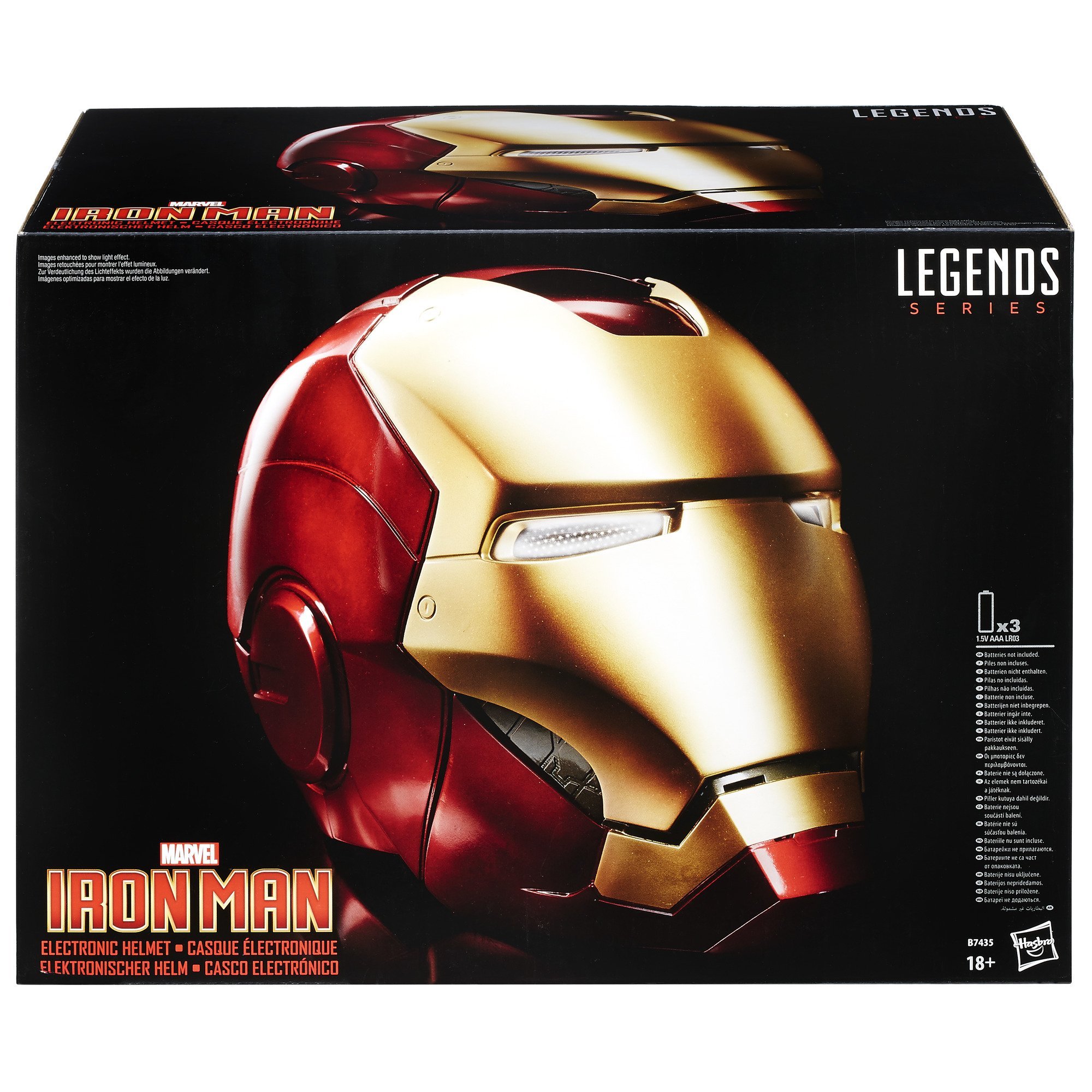 Mua Avengers Marvel Legends Full Scale Iron Man Electronic Helmet ...