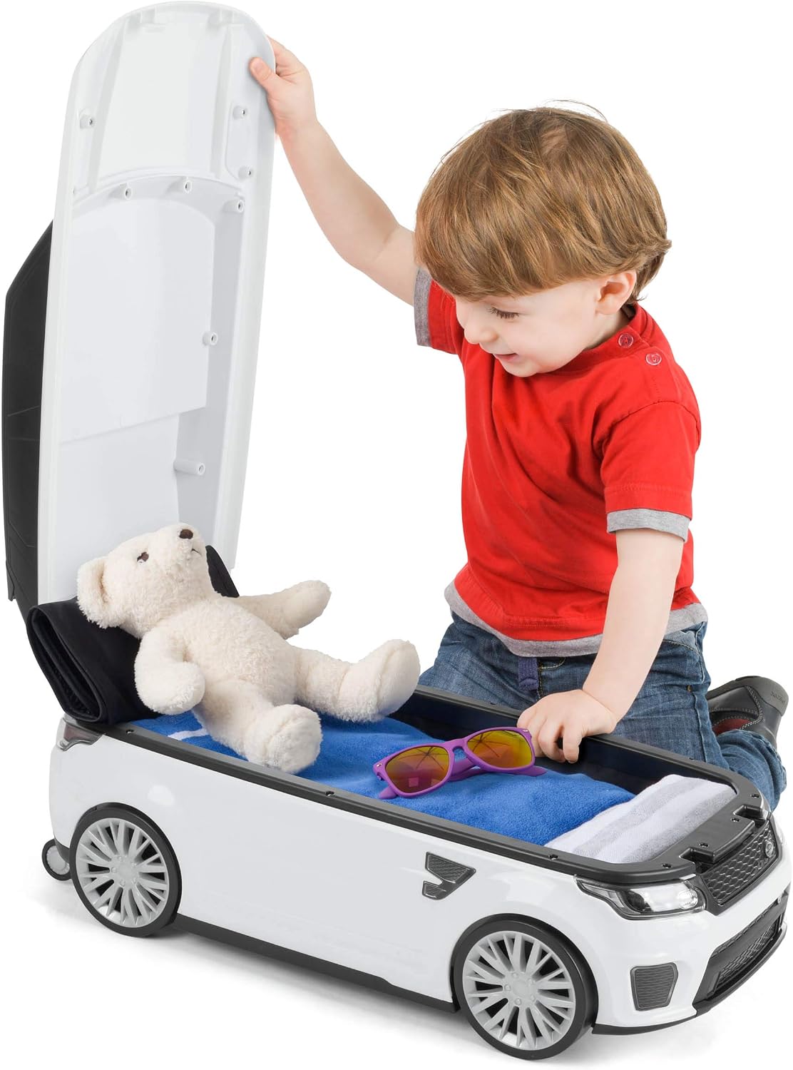 RANGE ROVER TY6108WH Suitcase, Official Sport SVR Convertible Kids Ride ...