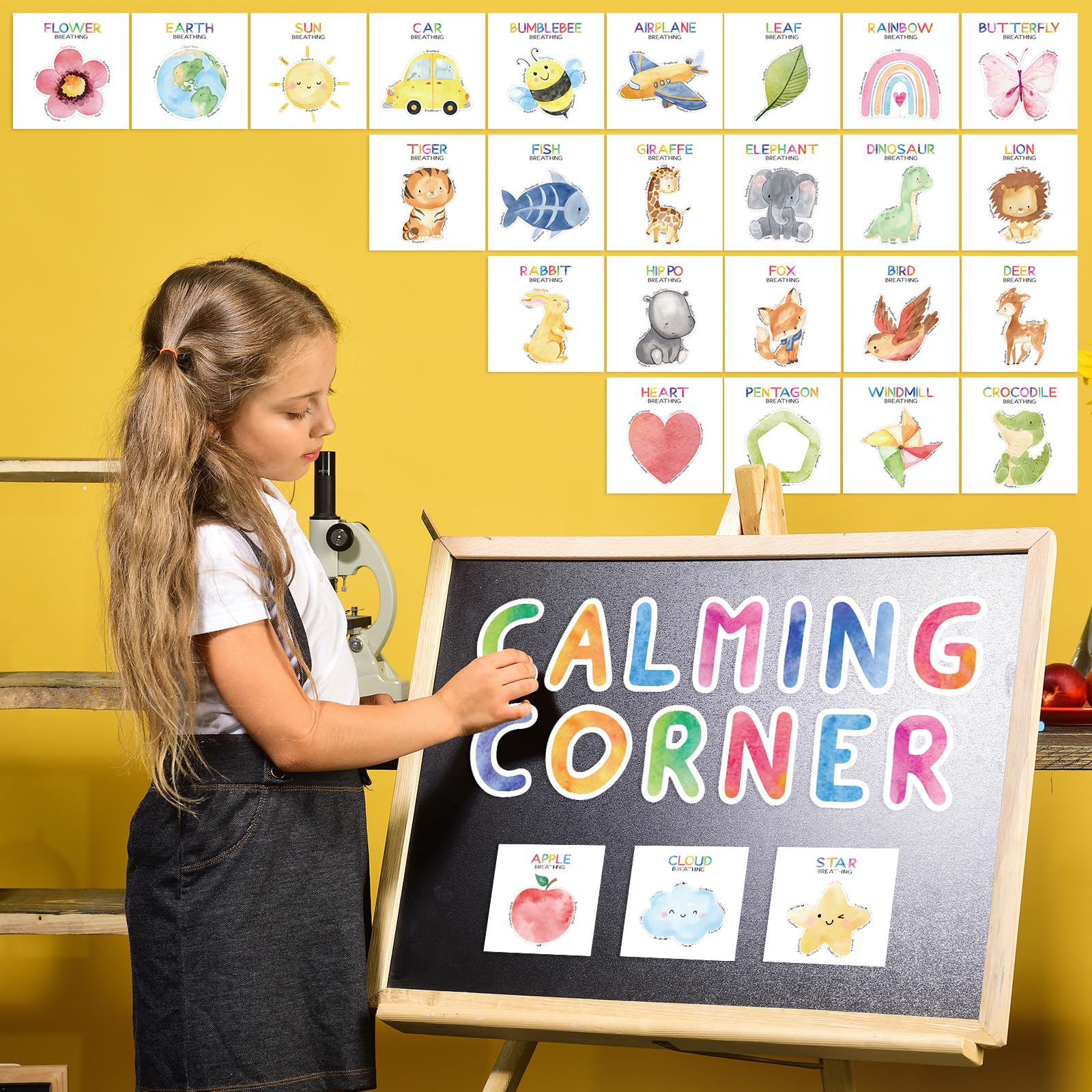 Mua Lincia 43 Pieces Classroom Calming Corner Posters Colorful ...