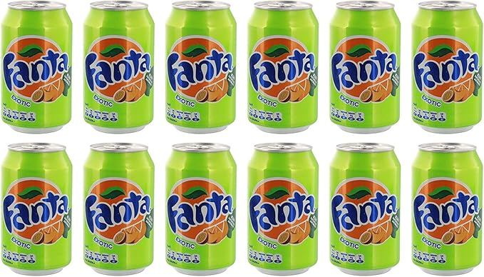 Fanta Exotic, 330 mlPack of 12: Amazon.co.uk: Grocery