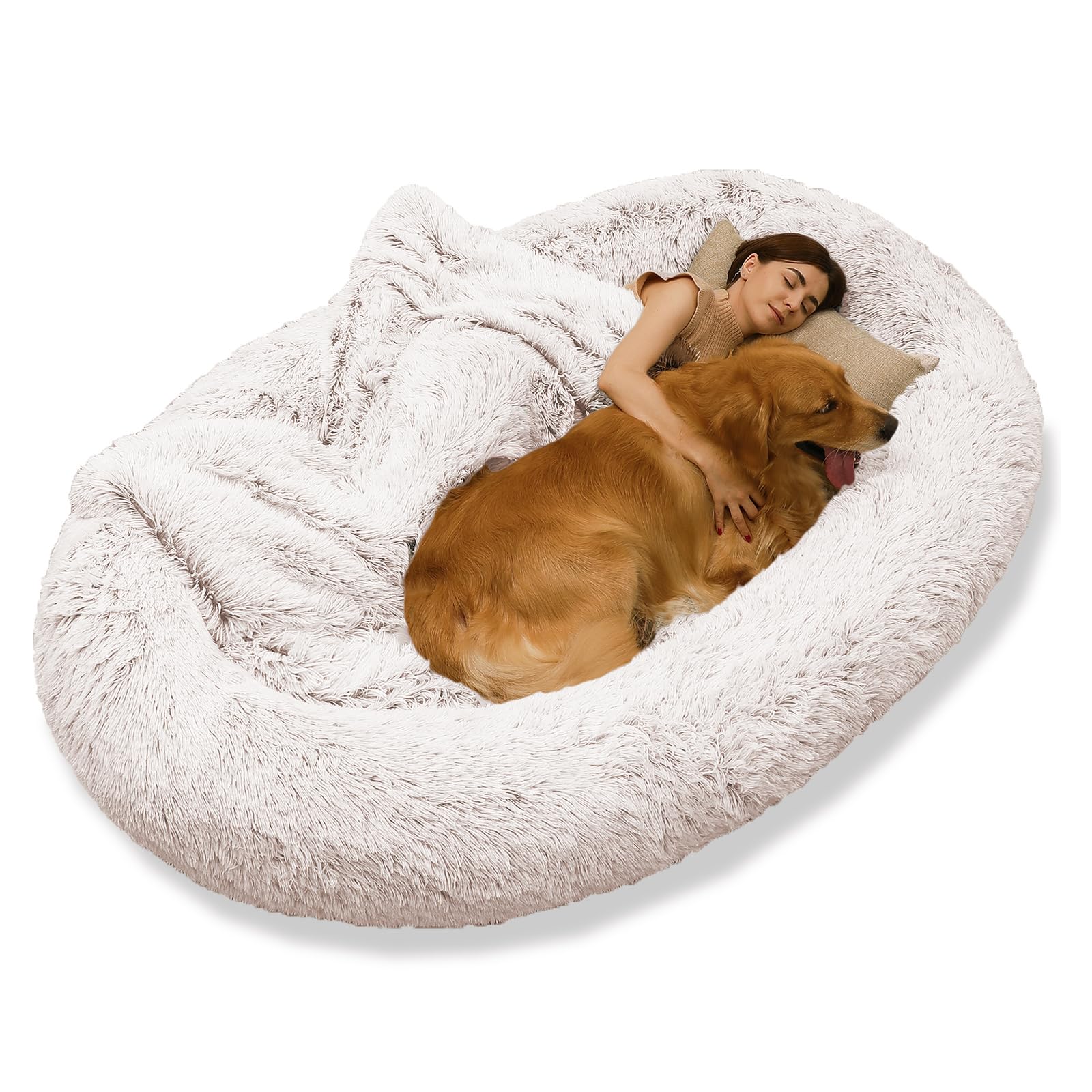 Large Dog Bed 75" L * 50" W * 14" Th Dog Beds for Large Dogs Giant Dog ...