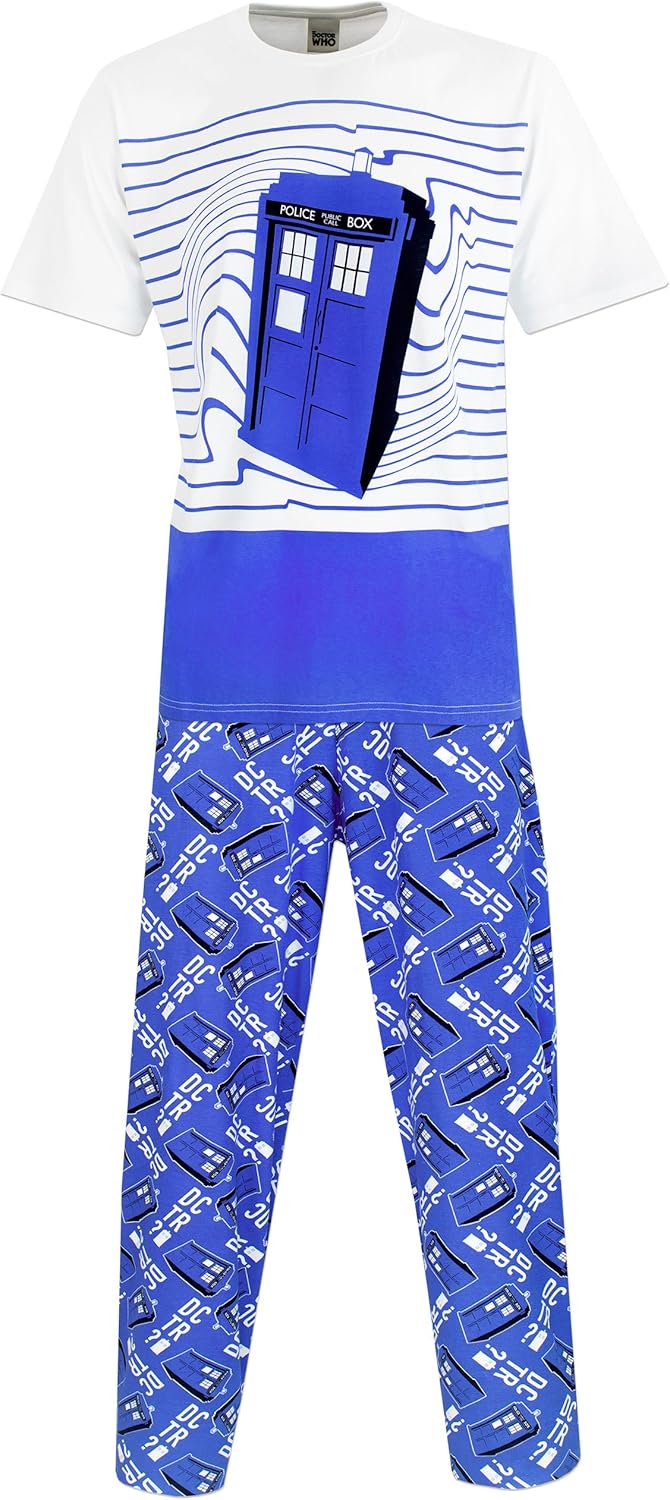 Dr Who Mens' Doctor Who Pajamas Small: Amazon.ca: Clothing & Accessories