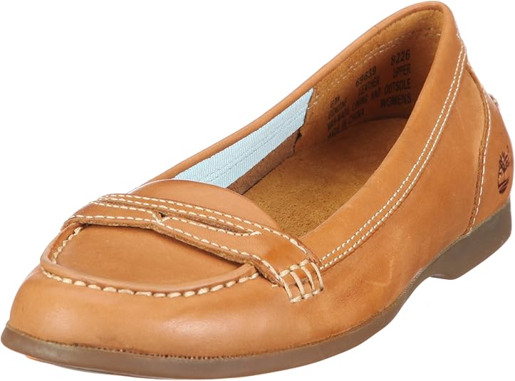 Timberland Benin FTW Penny Loafer Ballet Flats Womens Brown Braun/Tan ...