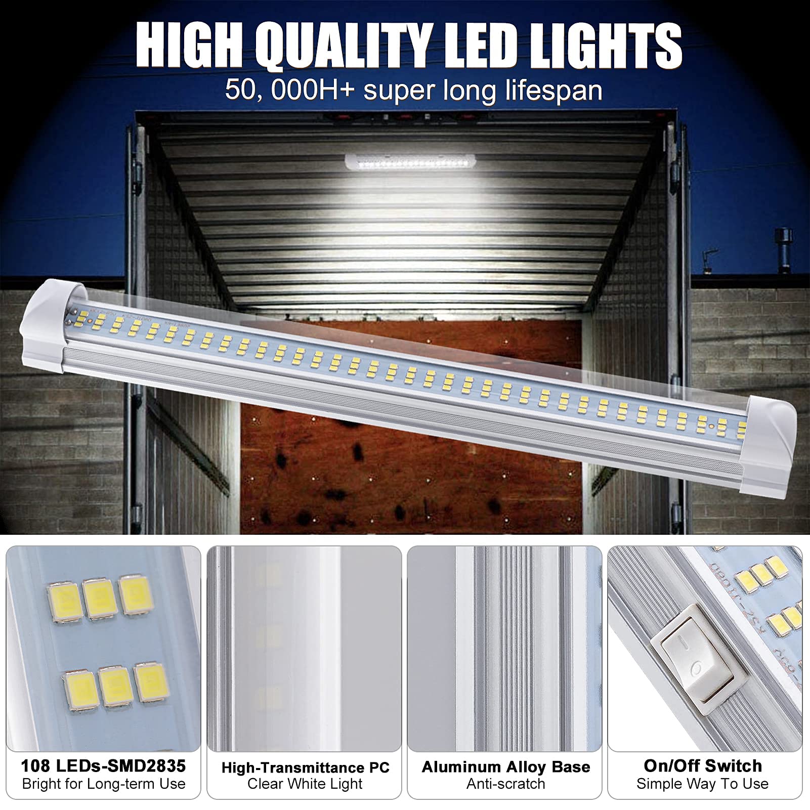 Mua CZC AUTO Led Light Strip 12V/24V 13" Led Light Bar LED Interior ...