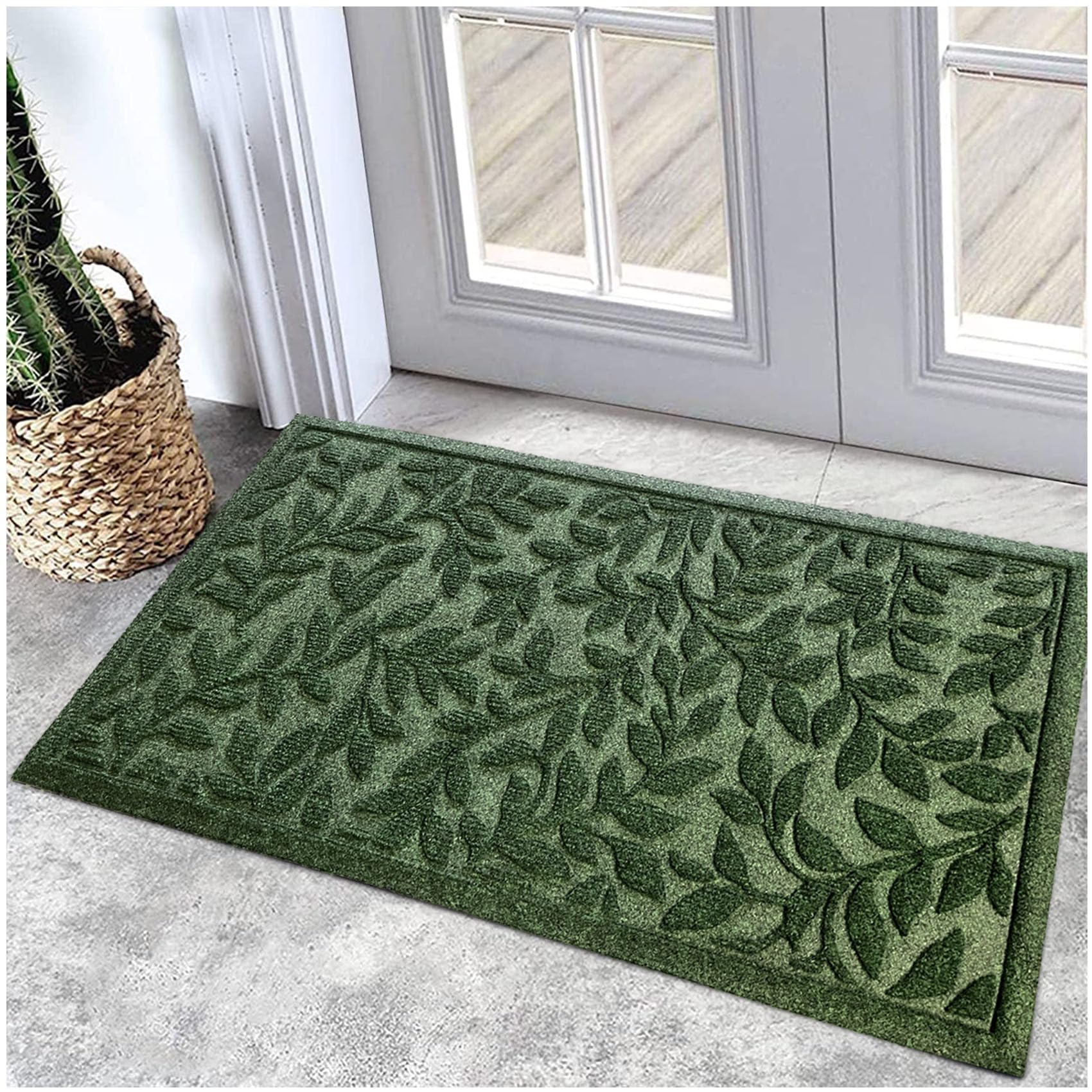 Bulijojo Outdoor Indoor Entrance Doormats,Durable Heavy Duty Welcome ...