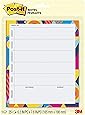 Amazon.com : Post-it Super Sicky Printed Weekly Calendar, Watercolor, 6 ...