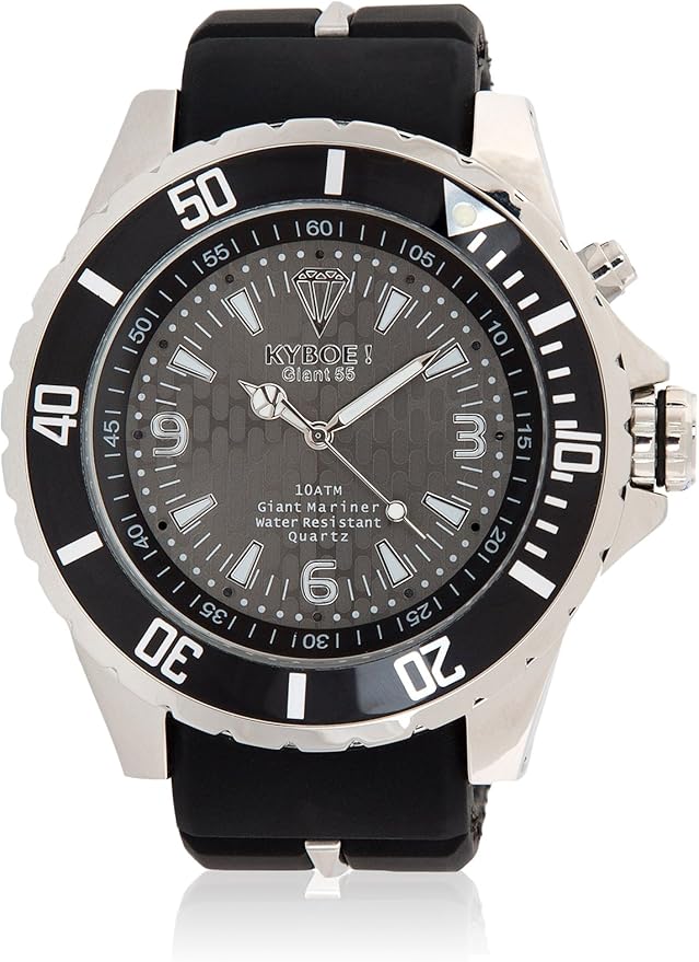 Kyboe - Watch - KY.55-002_Black: Amazon.co.uk: Watches