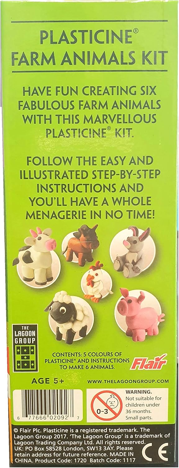 Plasticine Farm Animals Modelling Kit – BigaMart