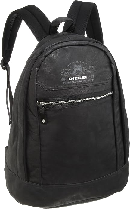 Diesel Mens Ride Leather Backpack T8013-Black: Amazon.co.uk: Shoes & Bags