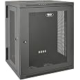 Amazon.com: Tripp Lite 15U Wall Mount Rack Enclosure Server Cabinet ...