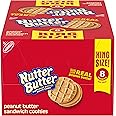Amazon.com: Nutter Butter Peanut Butter Sandwich Cookies, King Size, 10 ...