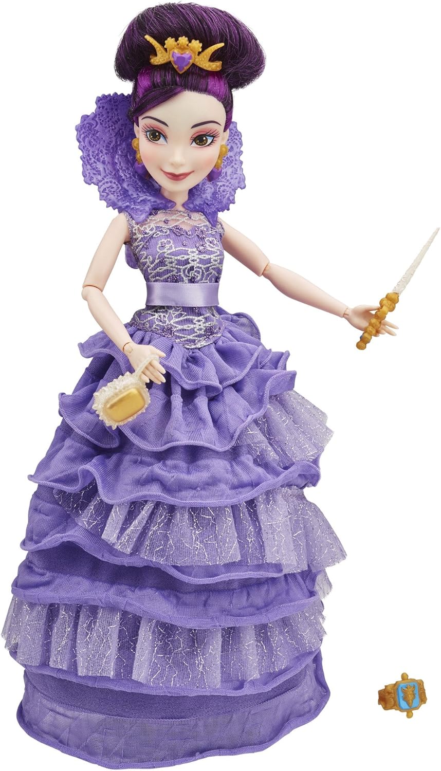 Disney Descendants Coronation Mal Isle of the Lost Doll: Amazon.co.uk ...