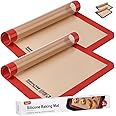Amazon.com: Silicone Baking Mat, Sopito Food Safe Silicone Baking Sheet, Heat Proof 480℉ Cooking ...