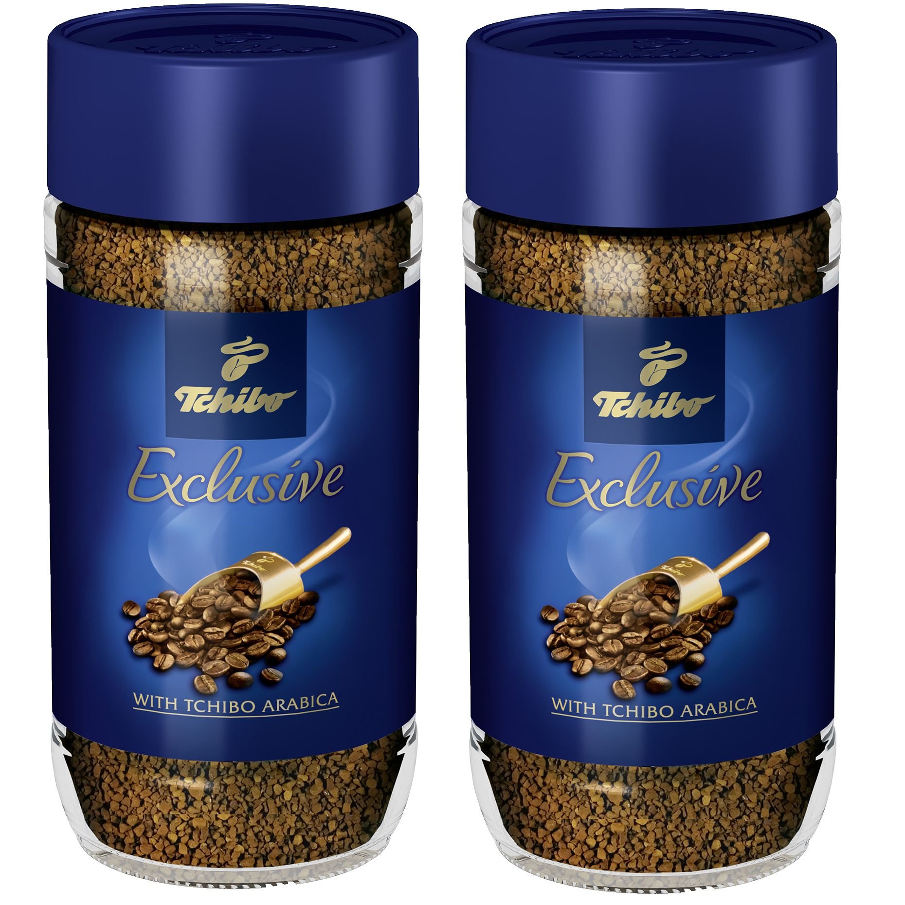 Amazon.com : 2 Jars of Tchibo Gold Selection Instant Coffee 7oz/200g ...