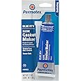 Amazon.com: Permatex 80022 Sensor-Safe Blue RTV Silicone Gasket Maker ...