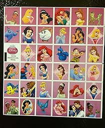 Amazon.com: Disney Princess Sticker Puzzle Book #2 w/ Magnets New: Toys ...