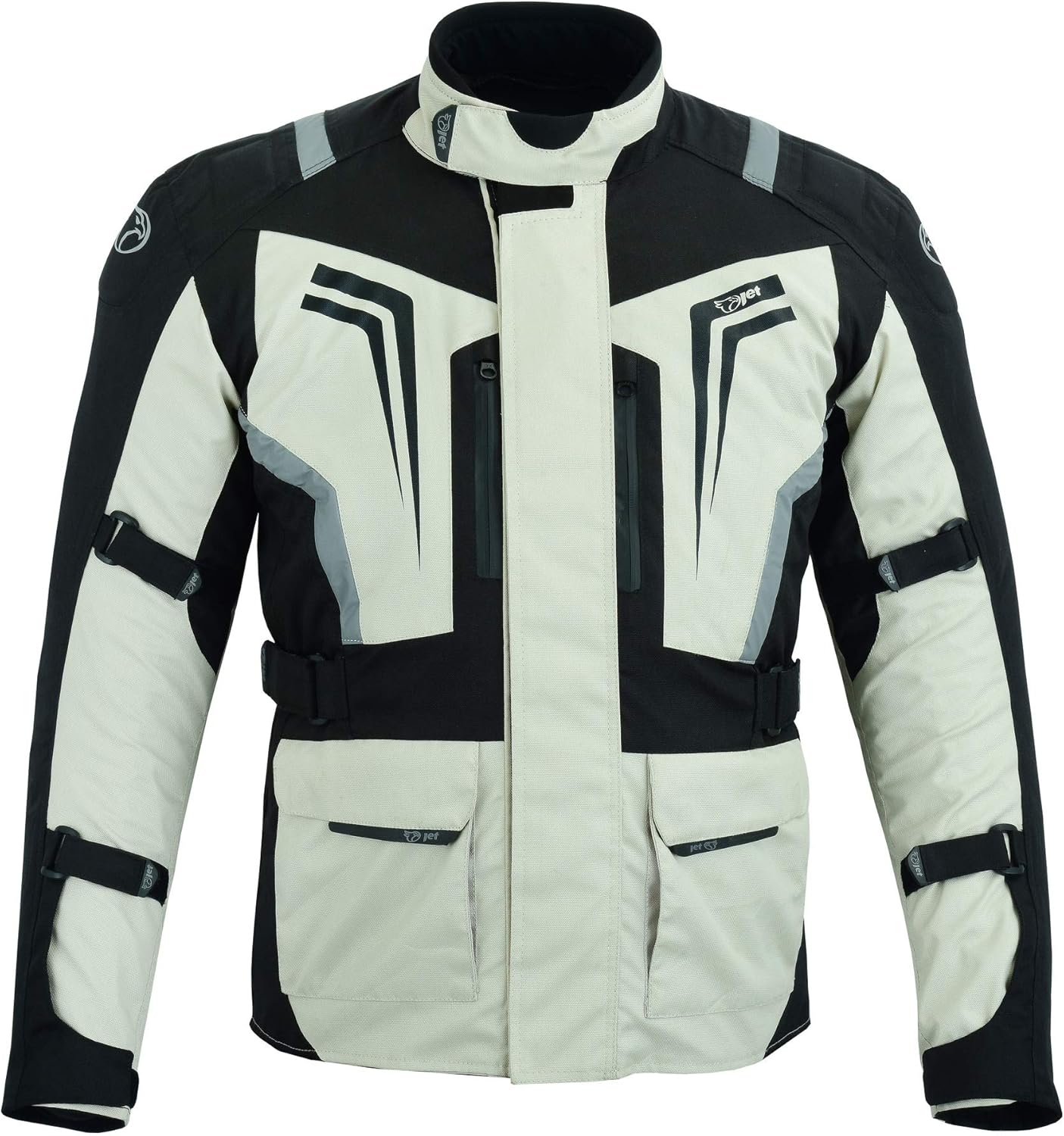 Jet Motorcycle Motorbike Jacket Mens Textile Waterproof Armoured ...