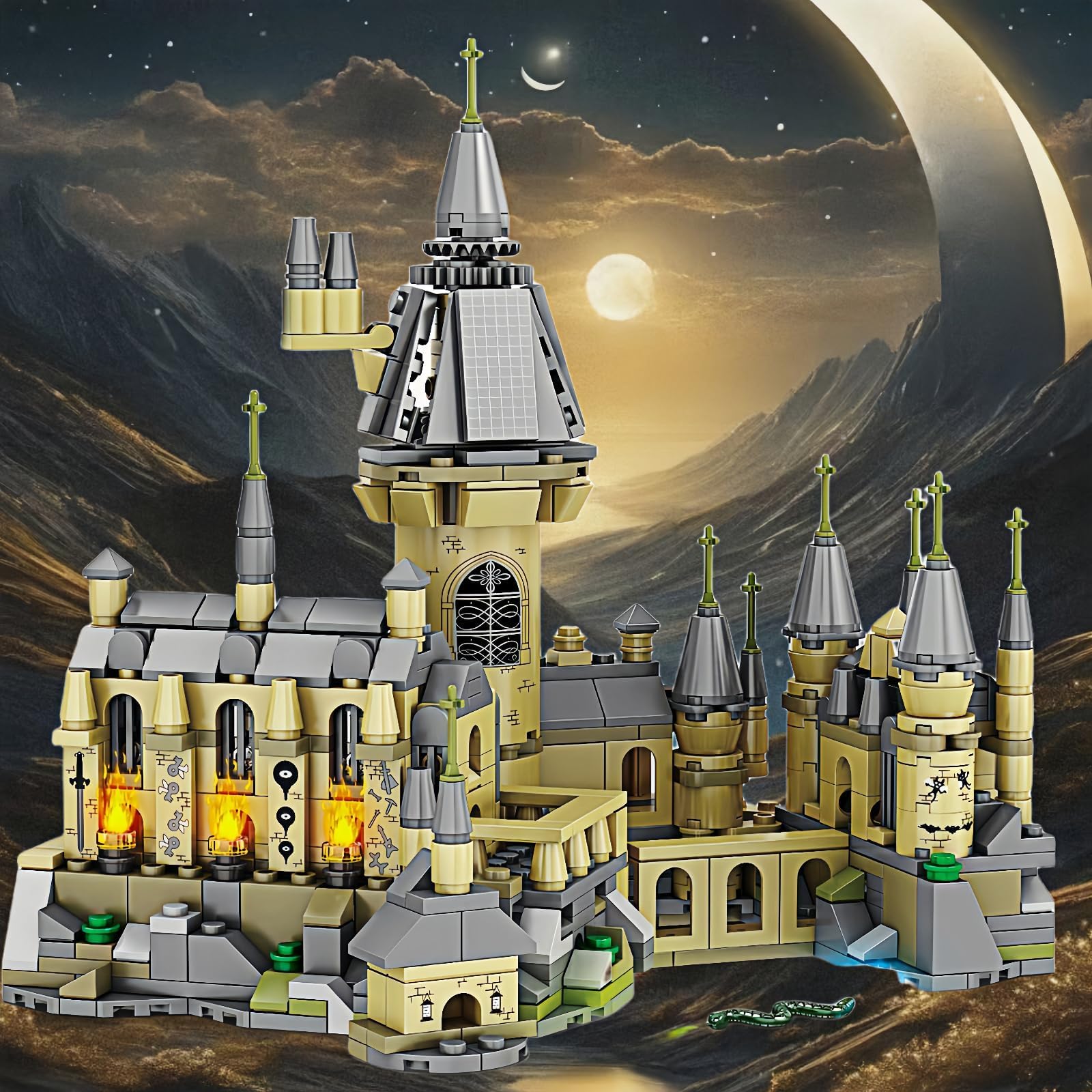 Mua Magic Harry Castle Toys Set Compatible with Lego, Dream Castle ...