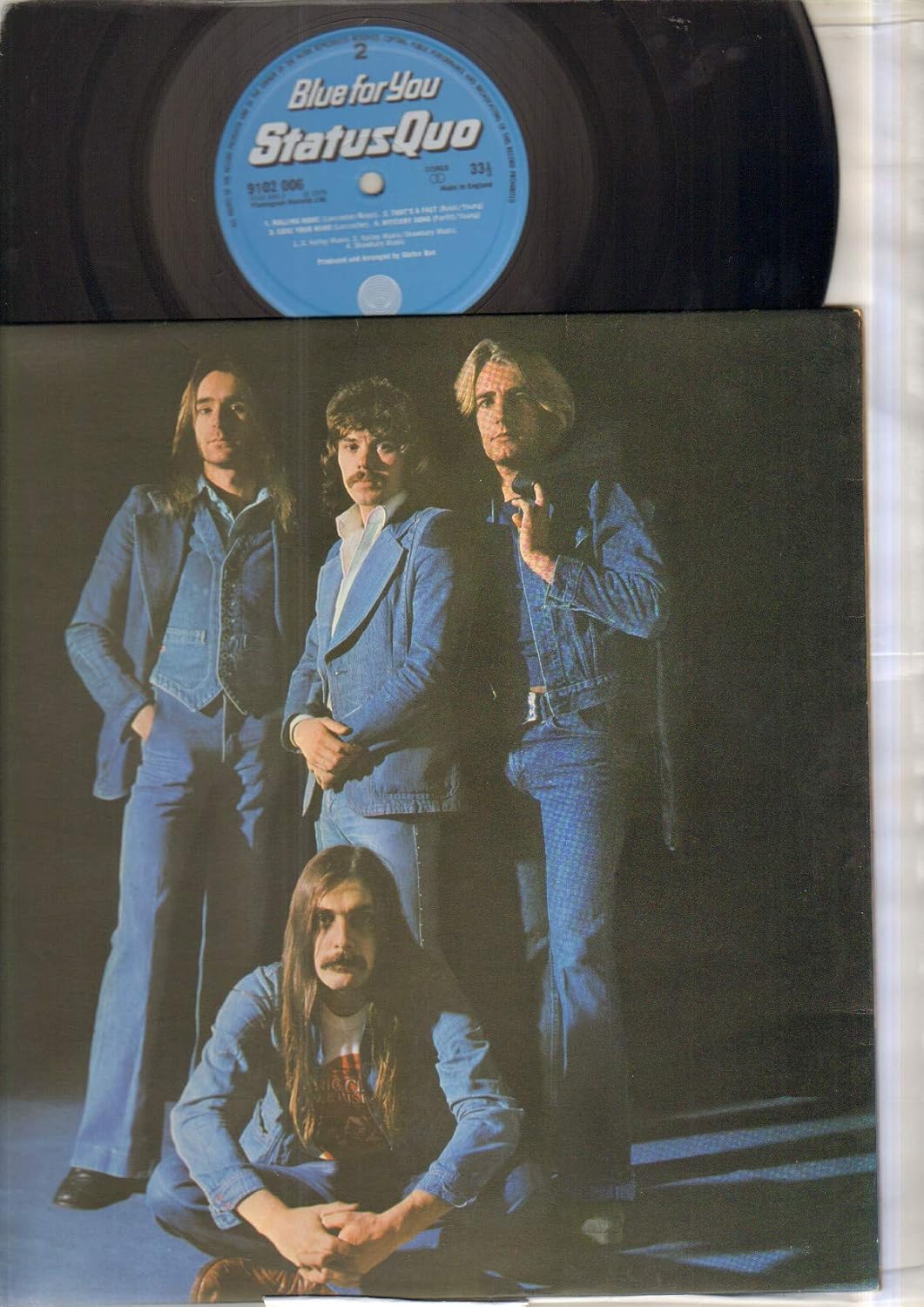 STATUS QUO - BLUE FOR YOU - LP vinyl record: Amazon.de: Musik-CDs & Vinyl