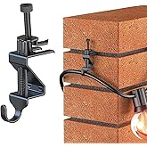 Lewufe Stainless Steel Brick Wall Clips, Hooks Clamp Outdoor Heavy Duty ...
