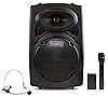 Hisonic HS420 Rechargeable Portable PA System with Dual Wireless ...