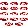 Amazon.com - EZ-Line Oval Model Windshield Year Stickers for Car ...