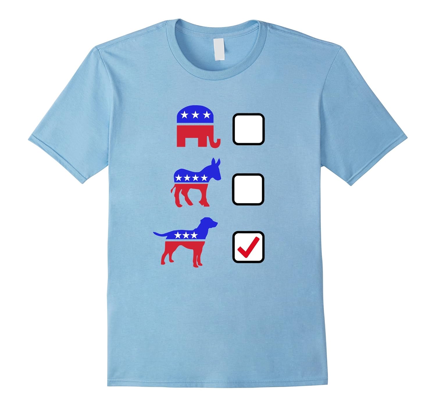 Vote Dog Election 2016 Political Parody Dog Lover T-Shirt-CL – Colamaga