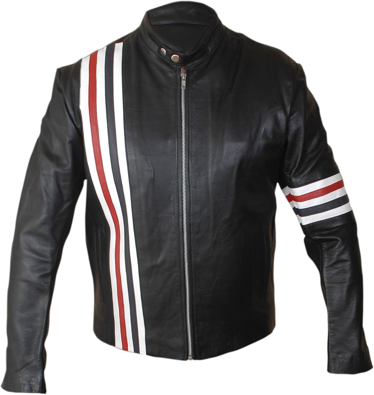 Easy Rider America Captain Leather Jacket: Amazon.co.uk: Clothing