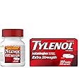Tylenol Extra Strength Caplets with 500 mg Acetaminophen Pain Reliever ...